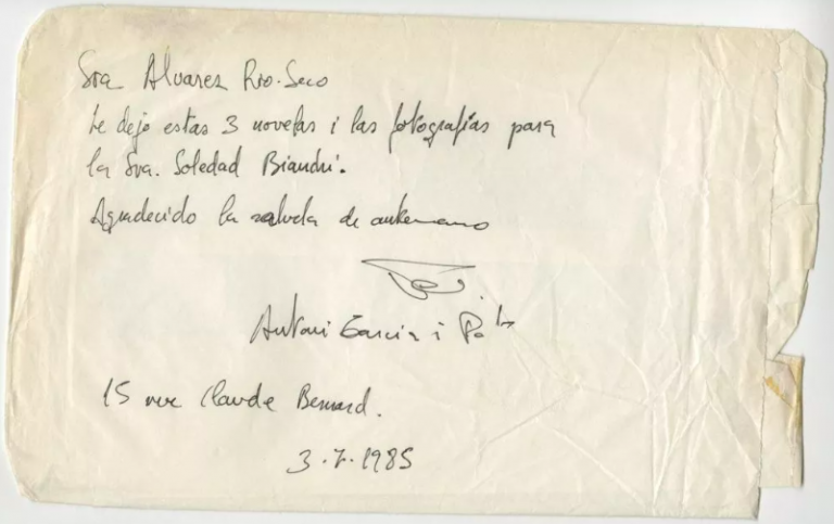 Correspondencias visuales. Roberto Bolaño a Soledad Bianchi ...